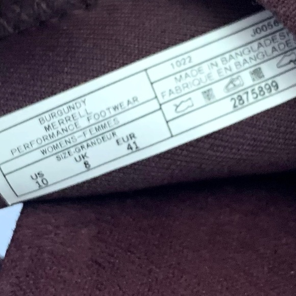 Merrell | Shoes | Merrell Terran 3 Post Toe Loop Burgundy Sandals ...